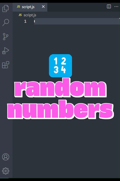 Random Number in Range 🎲 #coding #programming #javascript #webdev #numbers - YouTube