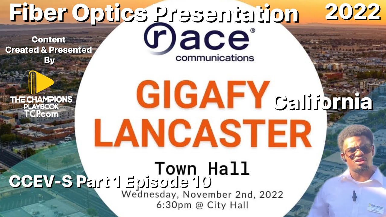 Race Communications [Lancaster CA] Gigafy Lancaster Town Hall ...