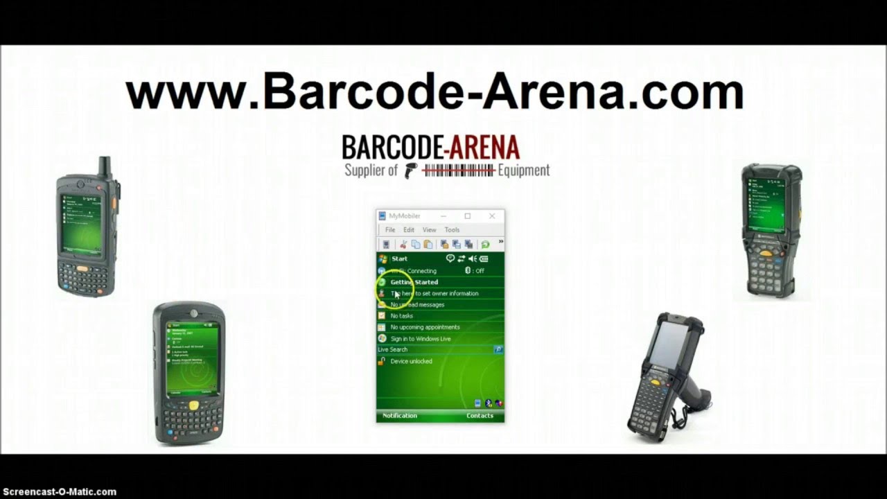 How to Connect MC9090 to WiFi - (Windows Mobile 6.1) - YouTube