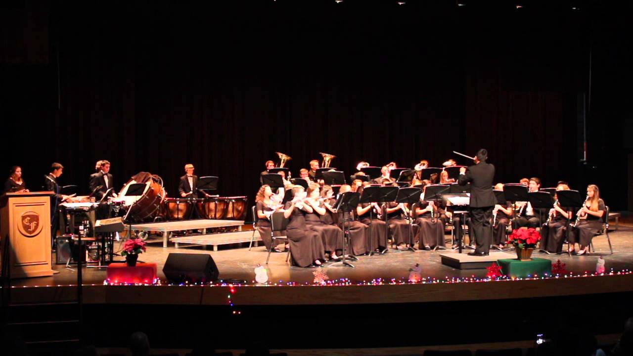 CFHS Winter Band Concert 2015 - YouTube