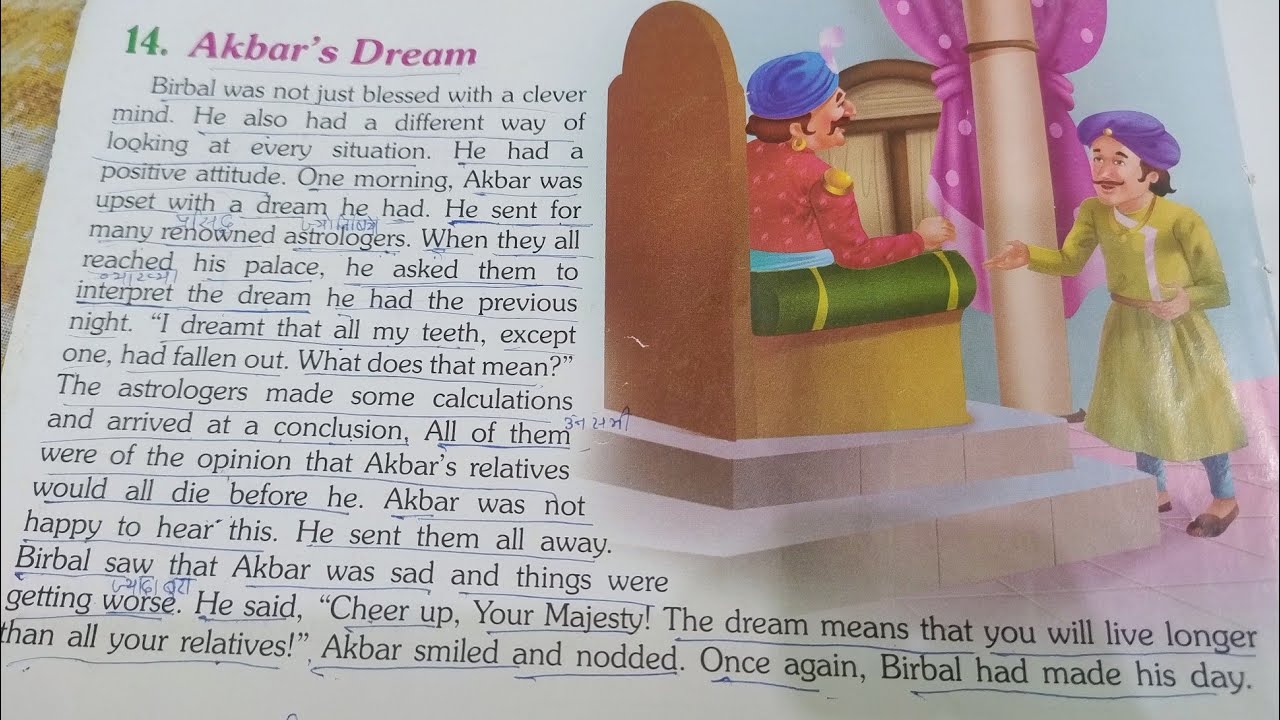 Akbar 's Dream||अकबर का सपना || English Reading||English story ...