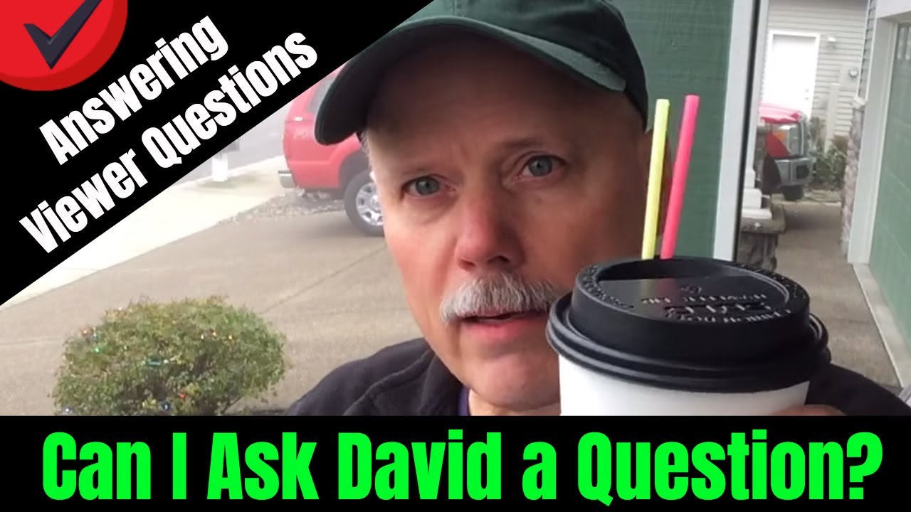 Answering Viewer Questions - Can I Ask David a Question? #Ask_USNERDOC ...