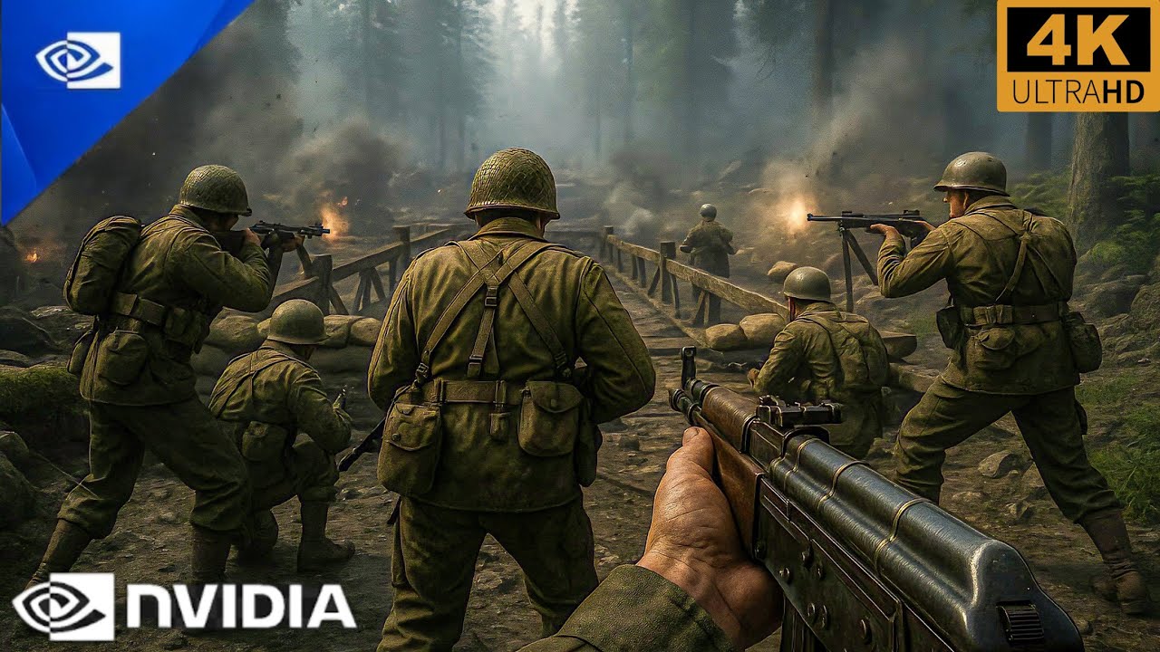 DEFEND THE BRIDGE FROM NAZI | REALISTIC ULTRA GRAPHICS GAMEPLAY ...