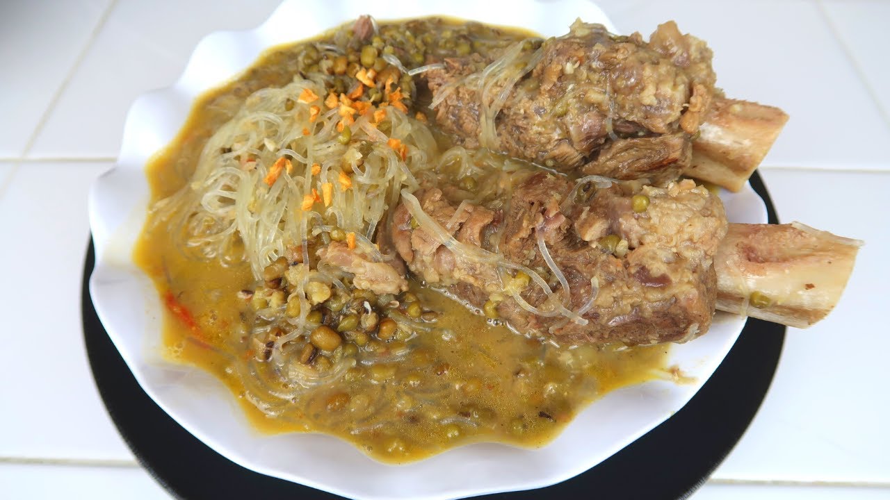 SPECIAL BEEF MONGGO WITH SOTANGHON - YouTube