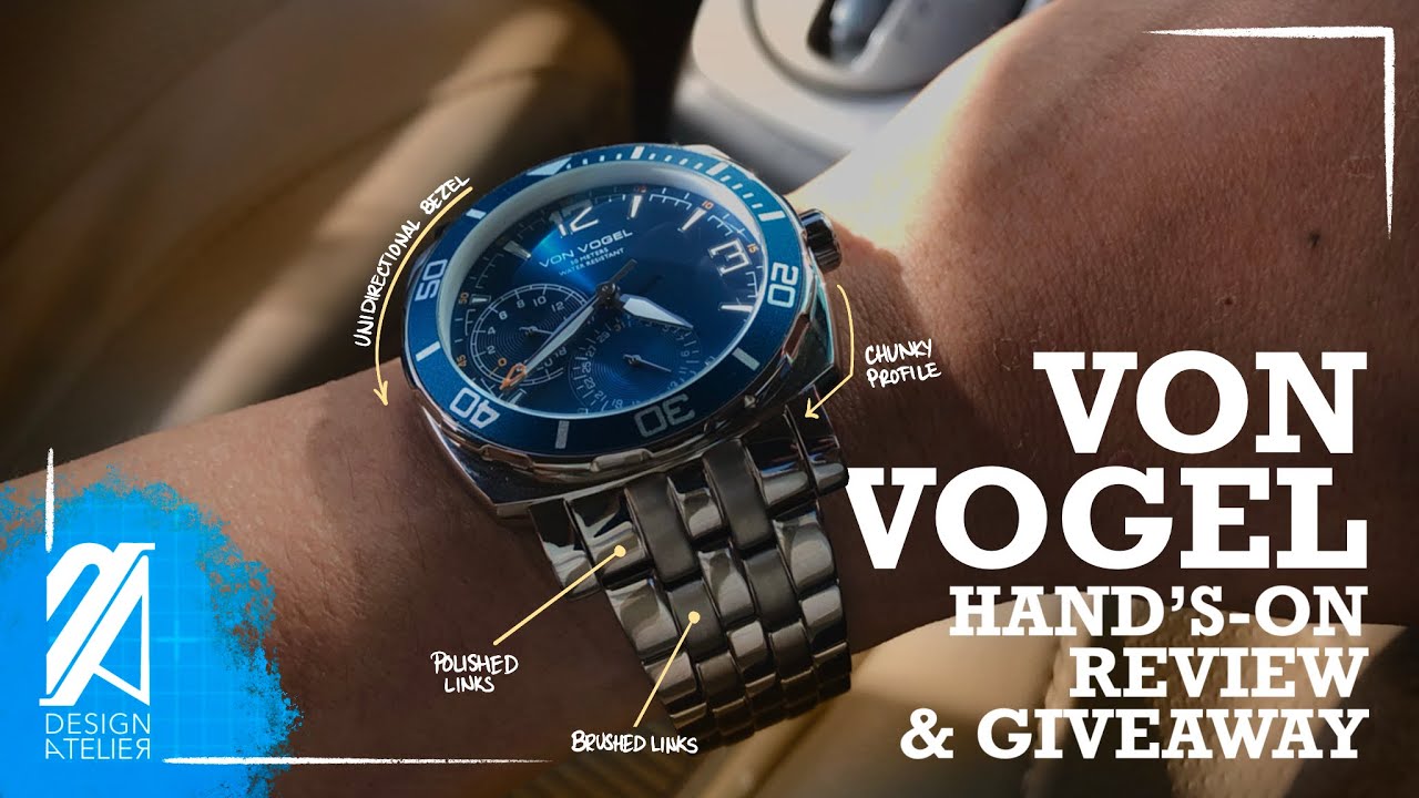 Von Vogel Designs Custom Watches Hand's-On Review & Giveaway! - YouTube