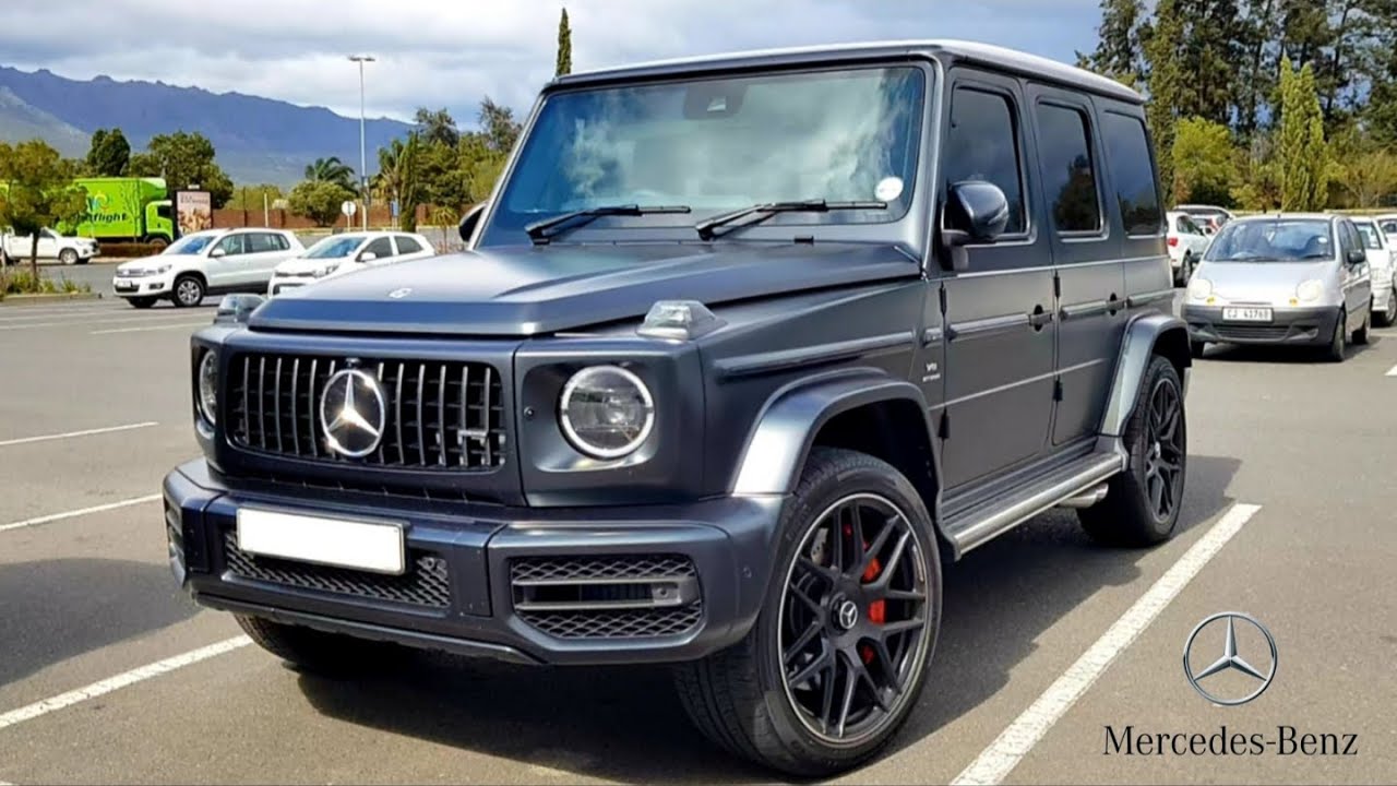 Matt Black Mercedes G63 AMG - YouTube