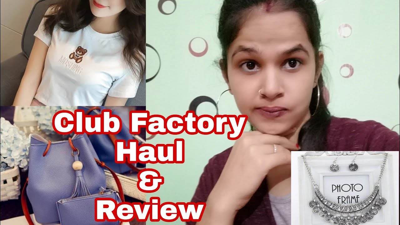 CLUB FACTORY/CLOTHES & BAGS/WORTH OR WASTE? / - YouTube