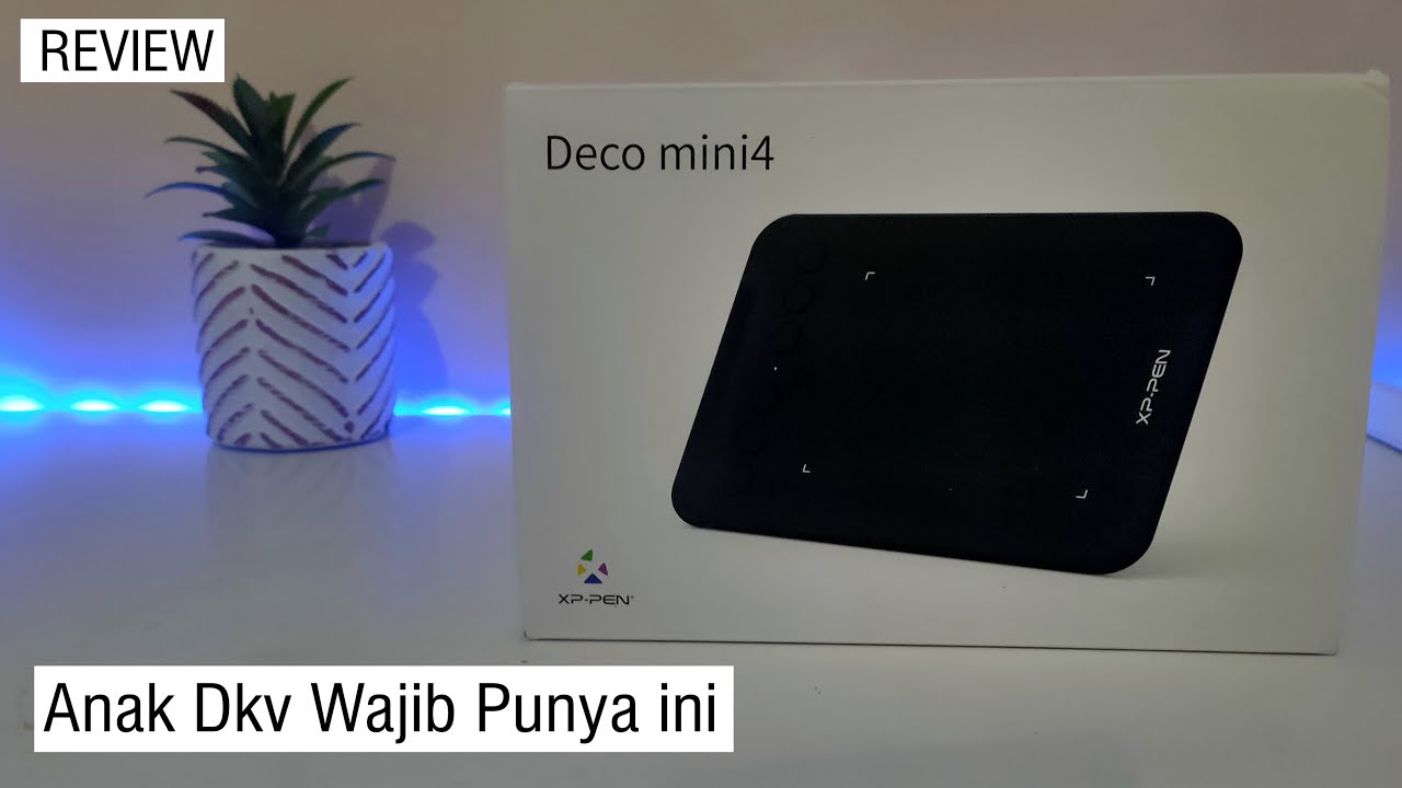 Unboxing dan Review Singkat XP-PEN Deco Mini 4 - YouTube