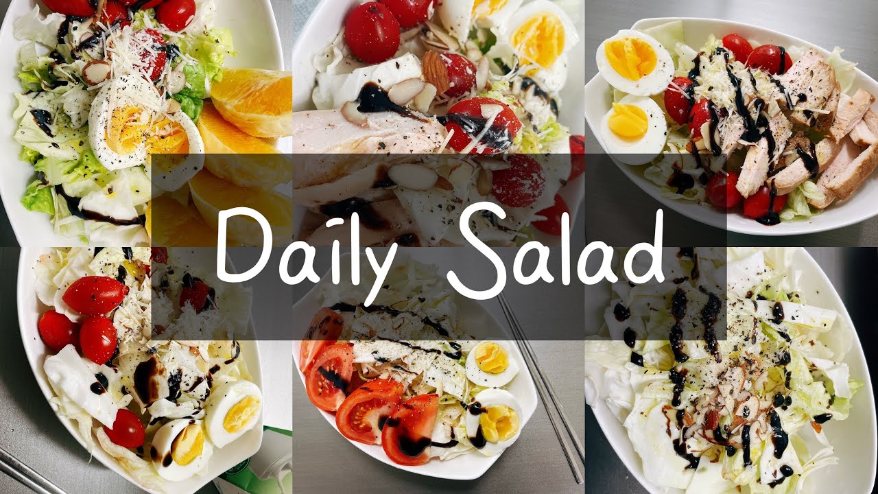 Daily Salad, 돈과 건강 그리고 시간. 모두를 챙길 수 있는 아침 습관 - YouTube