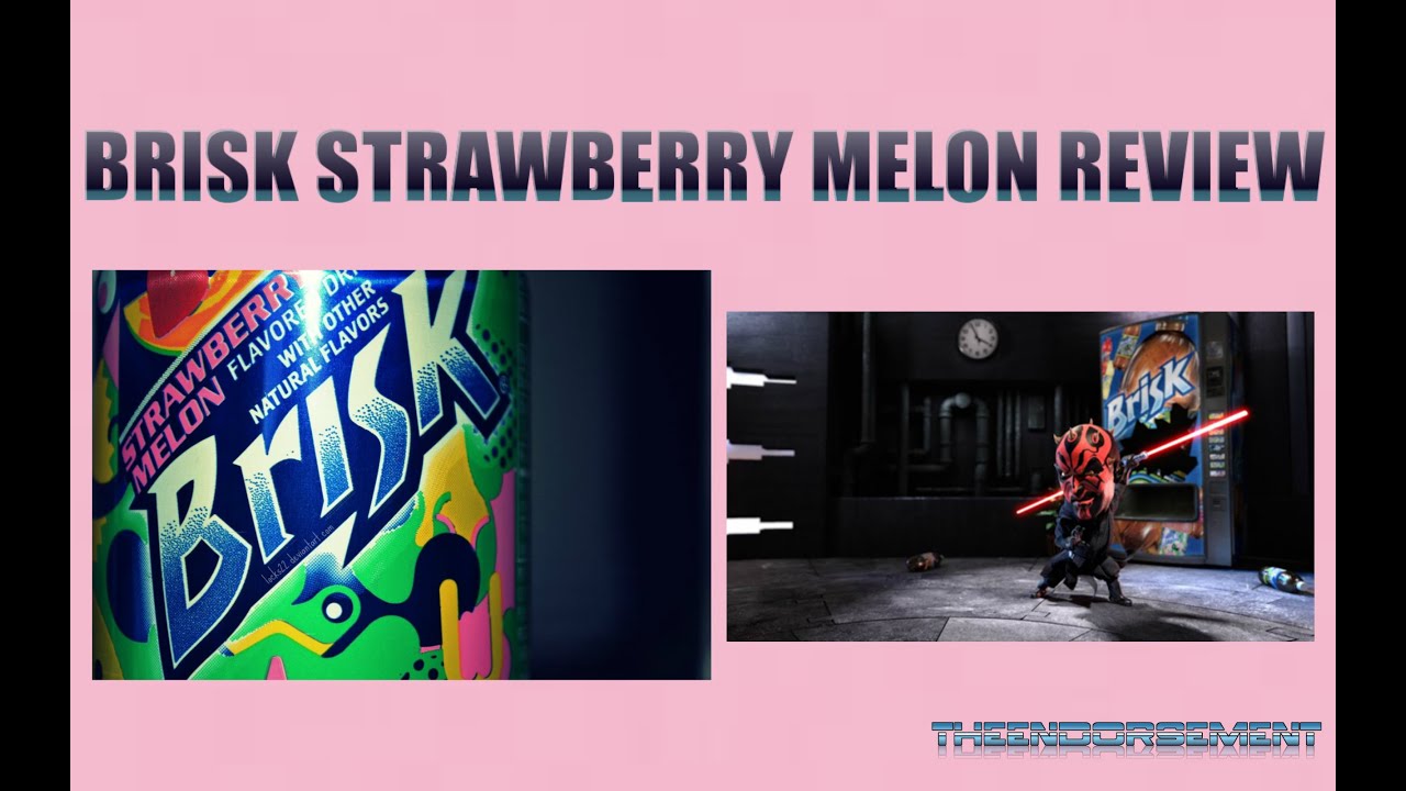 BRISK STRAWBERRY MELON REVIEW # 48 - YouTube