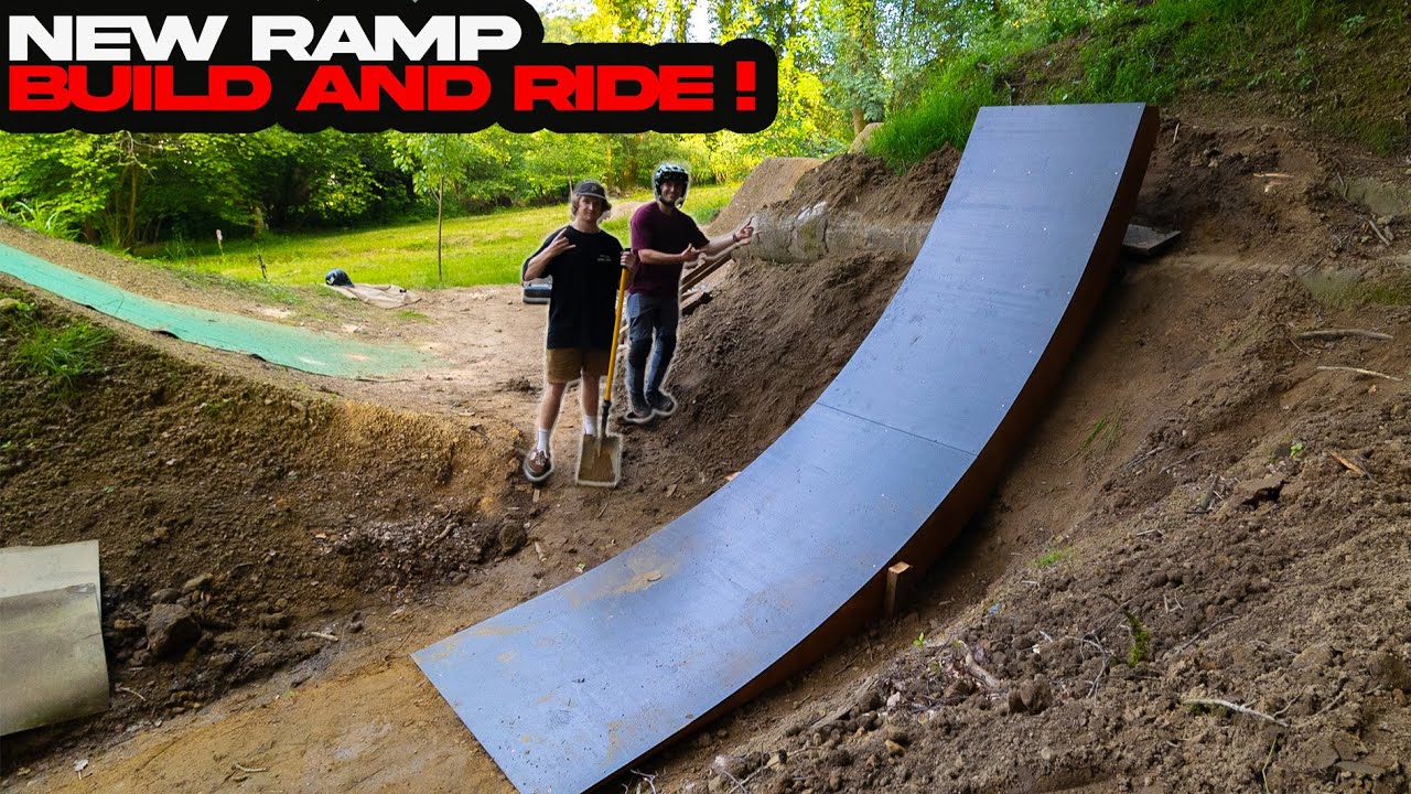 WE BUILT OUR BIGGEST RAMP YET - YouTube