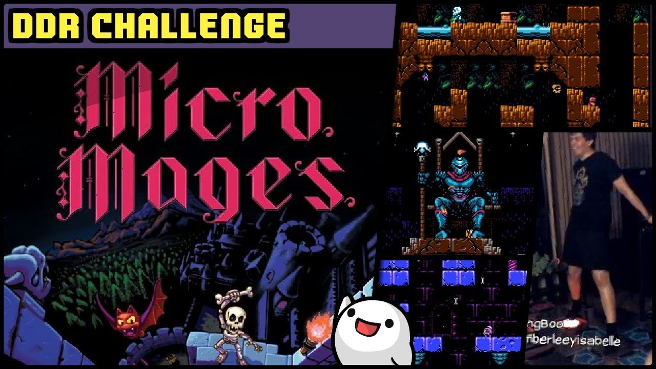 GameStomp || Micro Mages w/ DDR Dance Pads - YouTube