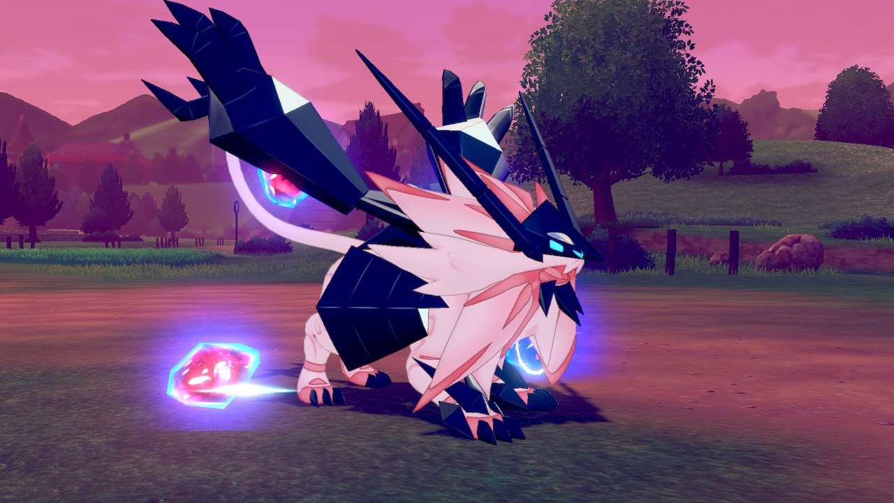 Pokémon Sword My Shiny Dusk Mane Necrozma Using Power Gem Nintendo