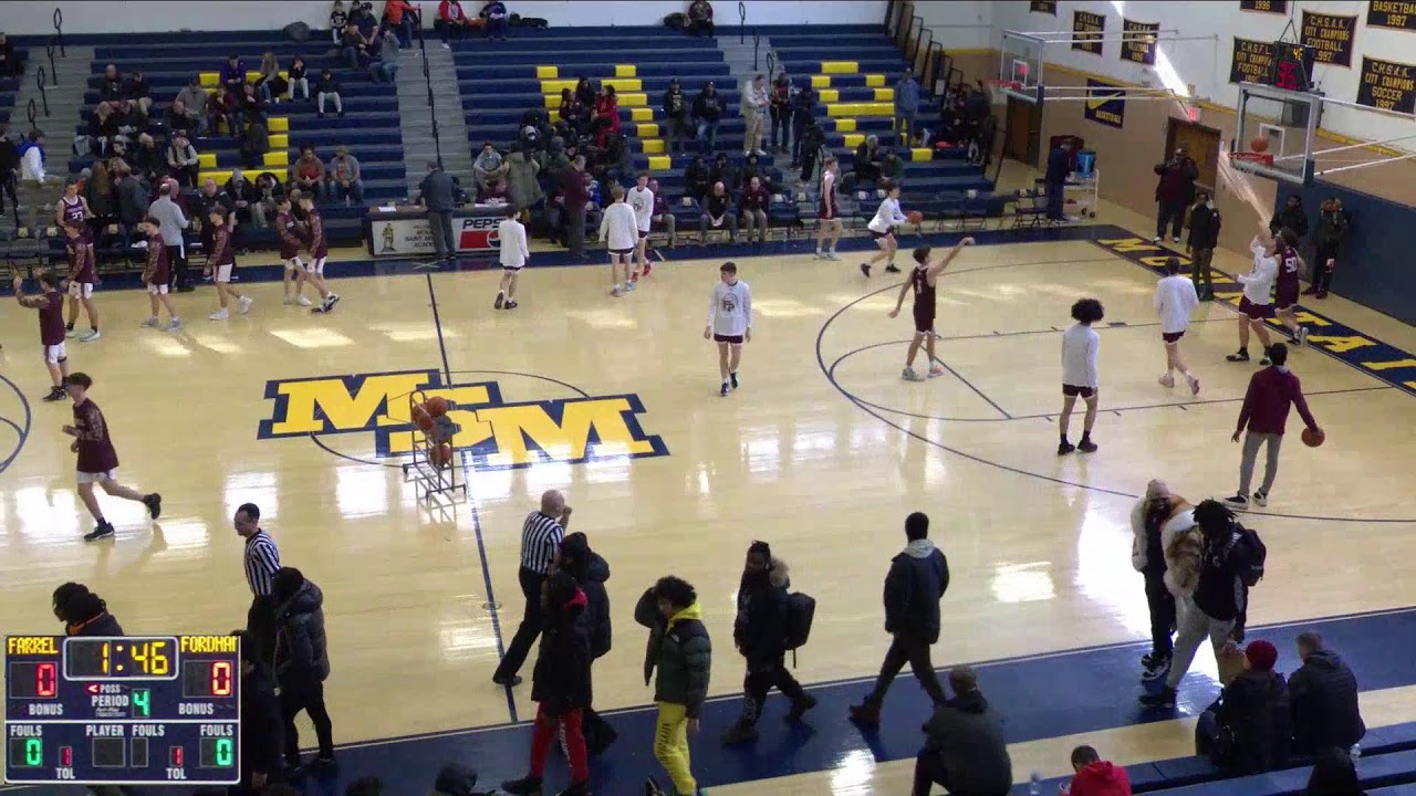 Mt. St. Michael Acad vs Archbishop Stepinac High School Boys' Varsity ...