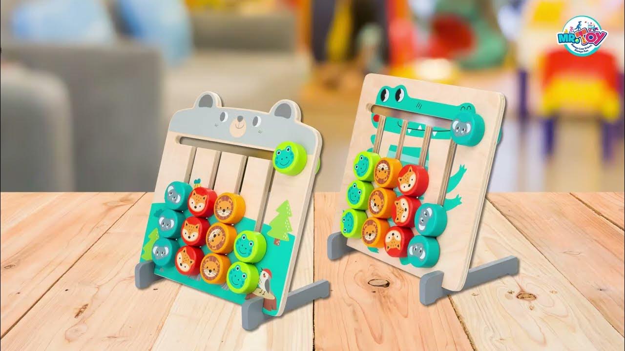 MR.TOY Wooden Slide Puzzle - YouTube