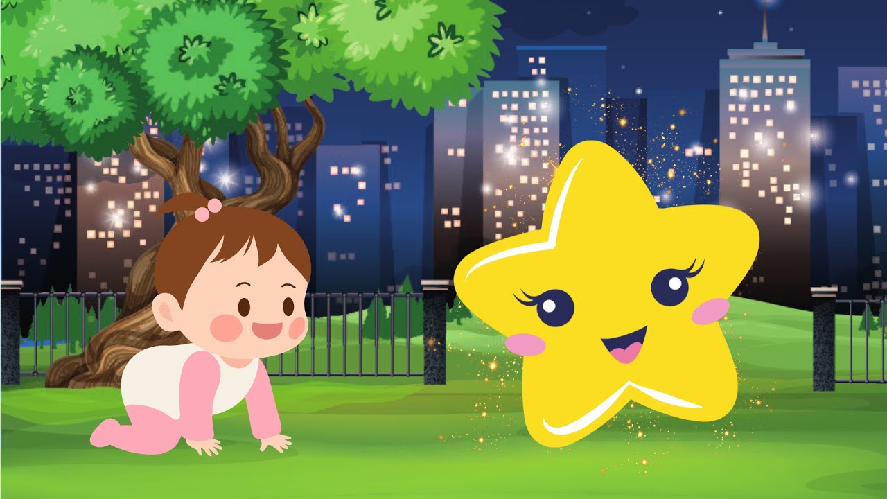 Twinkle Twinkle Little Star - baby lullaby song - kids nursery rhymes ...