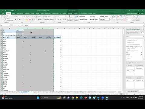 Excel training Lecture 9_ 01.11.2023 part1 - YouTube