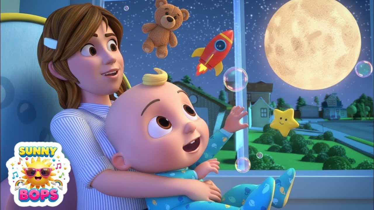 Good Night World 🌙 | Sweet Bedtime Song for Babies | Calm Night Music ...