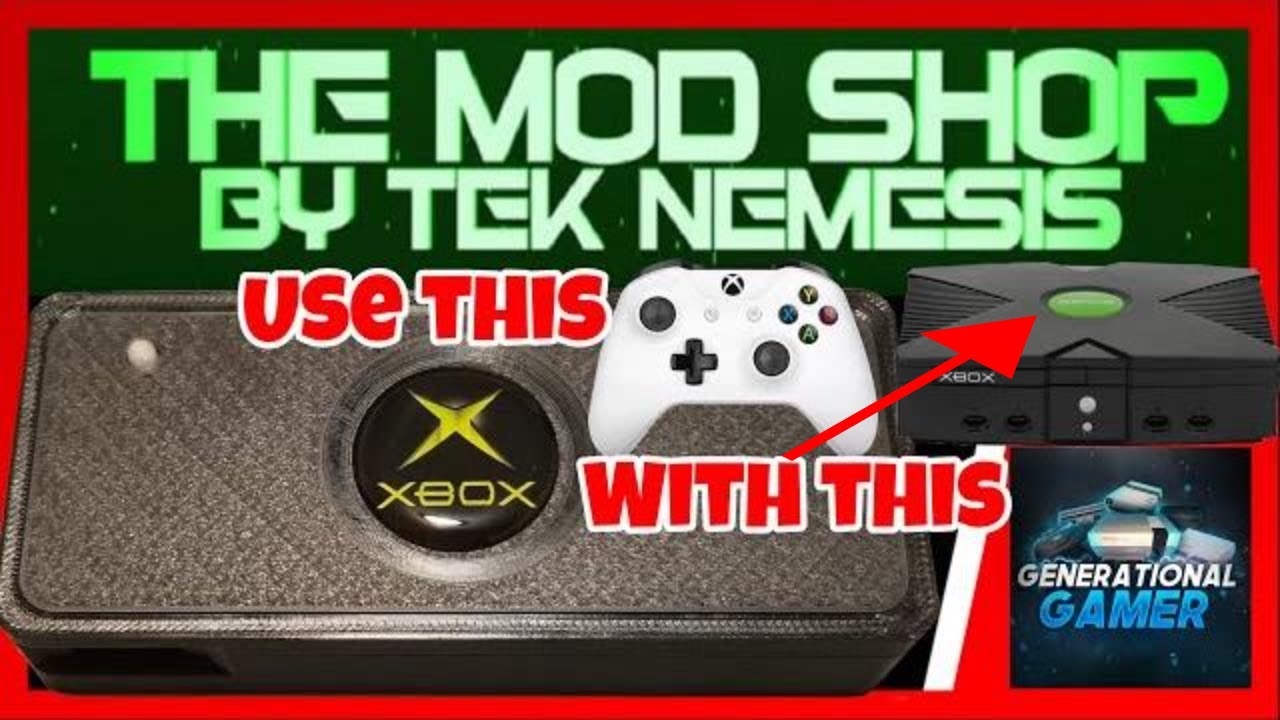 The Mod Shop by Tek Nemesis OGX360 Wireless Adapter For The Original ...
