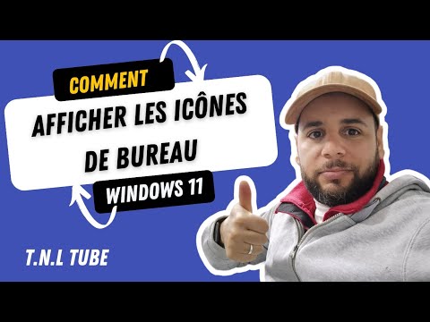 Comment afficher les icônes du bureau || Windows 11 - YouTube