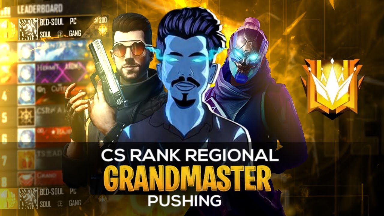 CS God..😍Top 1 CS GrandMaster Pushing..😍Hackers Thyre💔 Soul Pc Is Live😤 ...