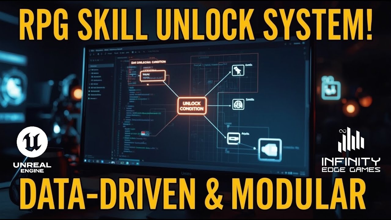 #46 Skill Tree | Unlock Conditions | RPG Framework in Unreal Engine 5 ...