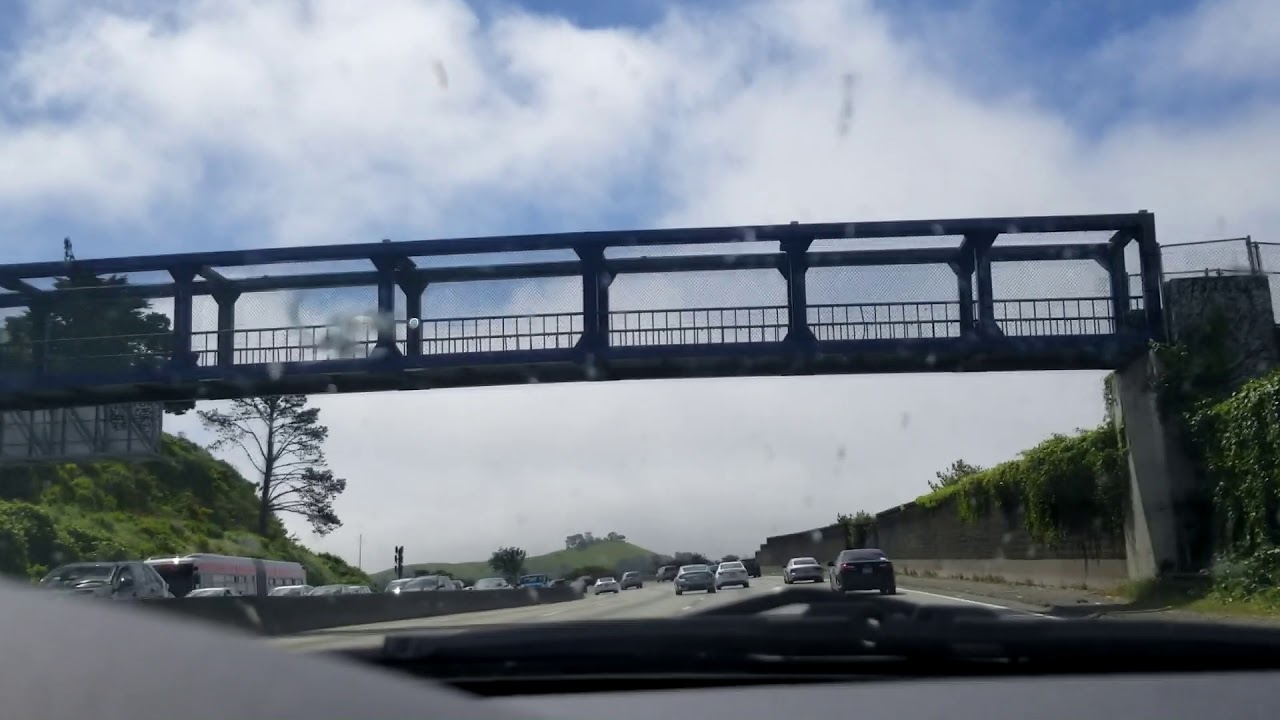 San Francisco to Daly City (I-80 to I-280) - YouTube