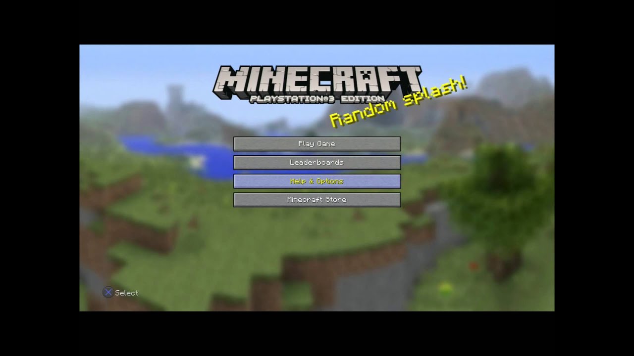 MINECRAFT for PS3? - YouTube