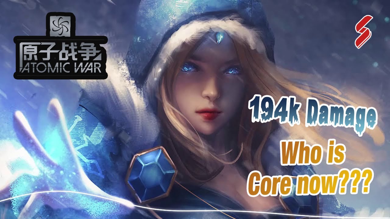 How to build Crystal Maiden Core with 194k Damage | Atomic War Guide ...