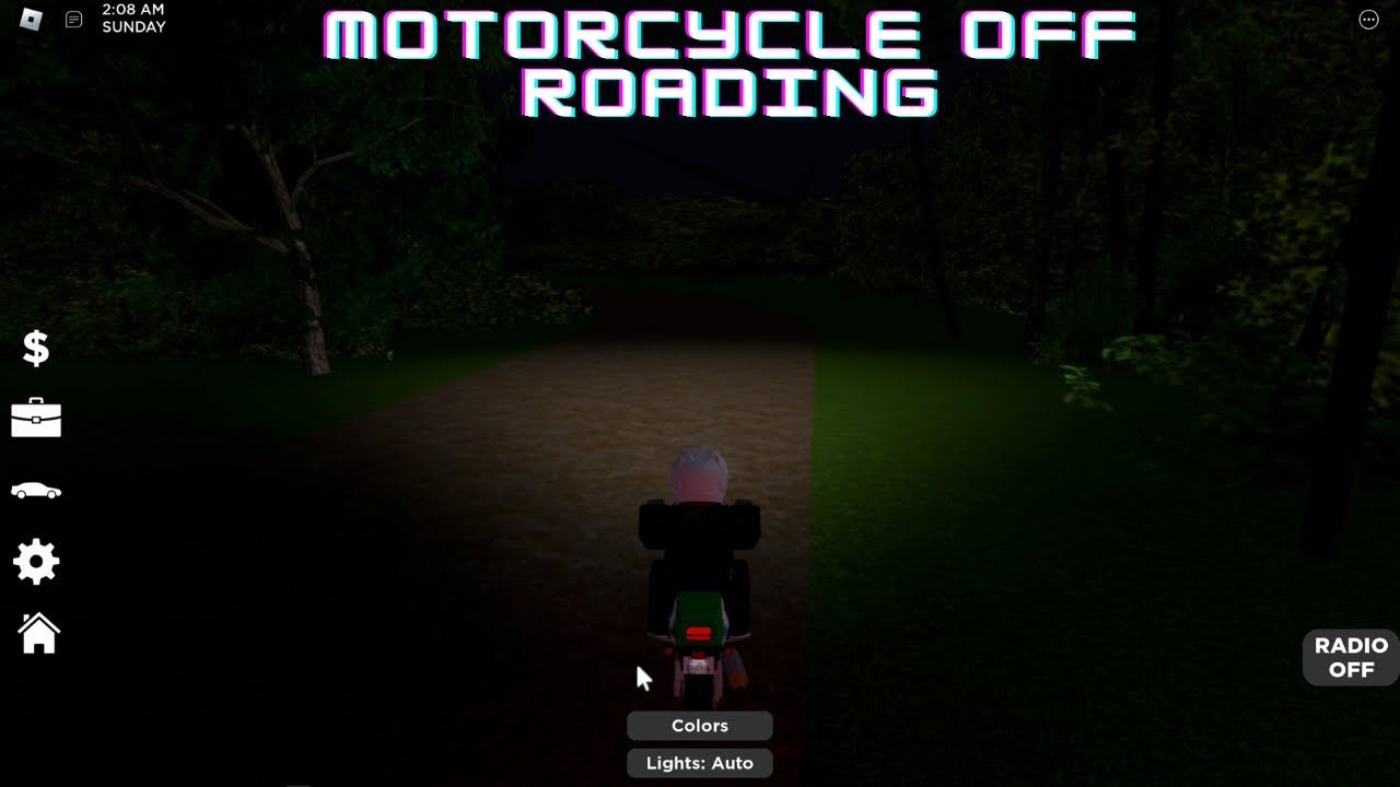 Roblox Adventure - Motorcycle Off Roading - YouTube