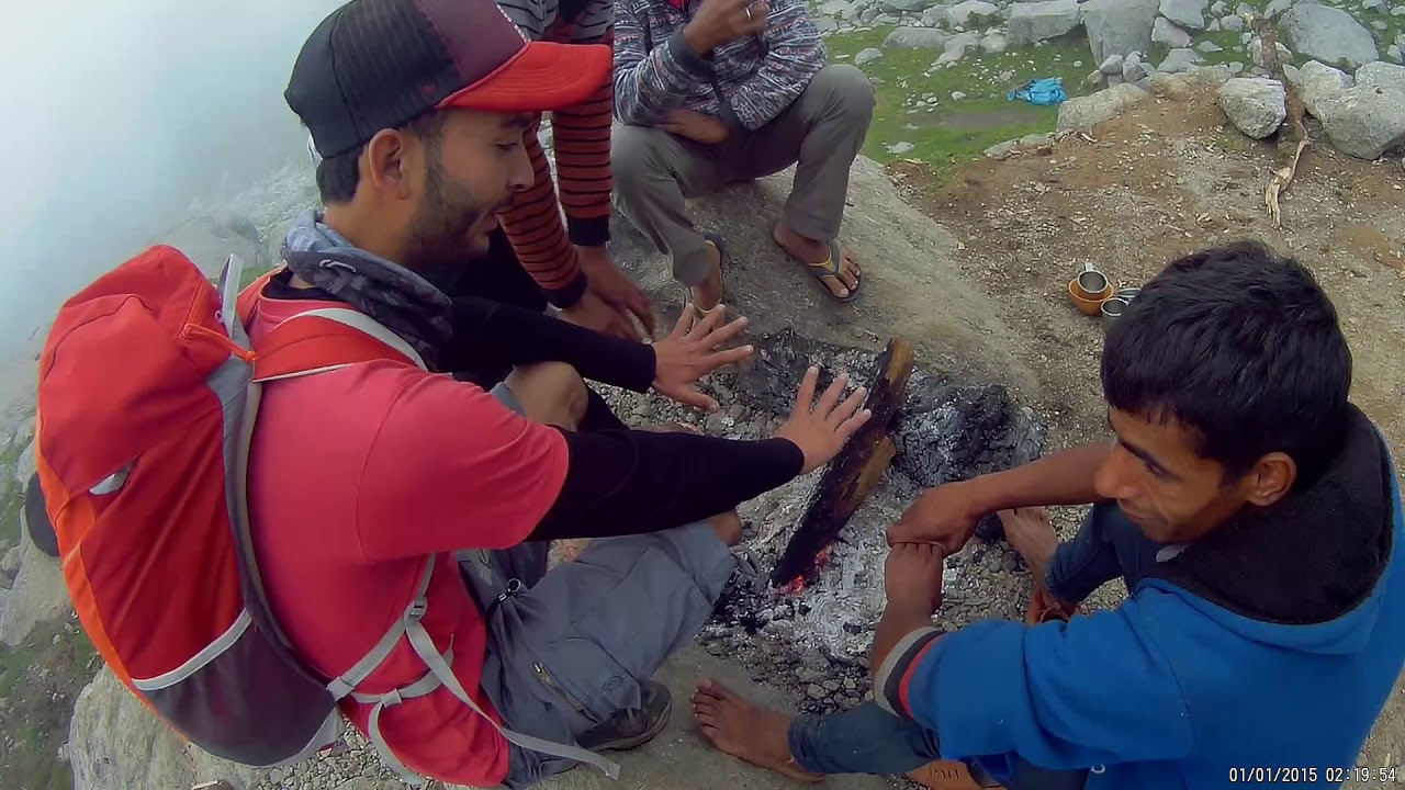 Laka Glacier Trek | Snowline | Triund | 3200mtrs above sea level - YouTube