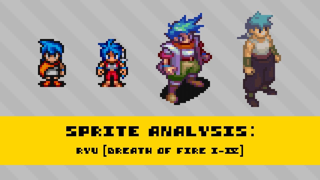 Sprite Analysis | Ryu (Breath of Fire I-IV) - YouTube