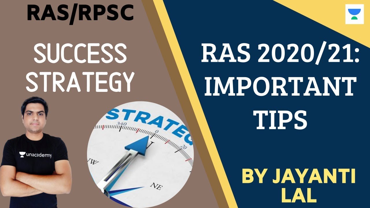 Important Tips For RAS | Important Tips | RPSC 2020/2021 | Jayanti Lal ...