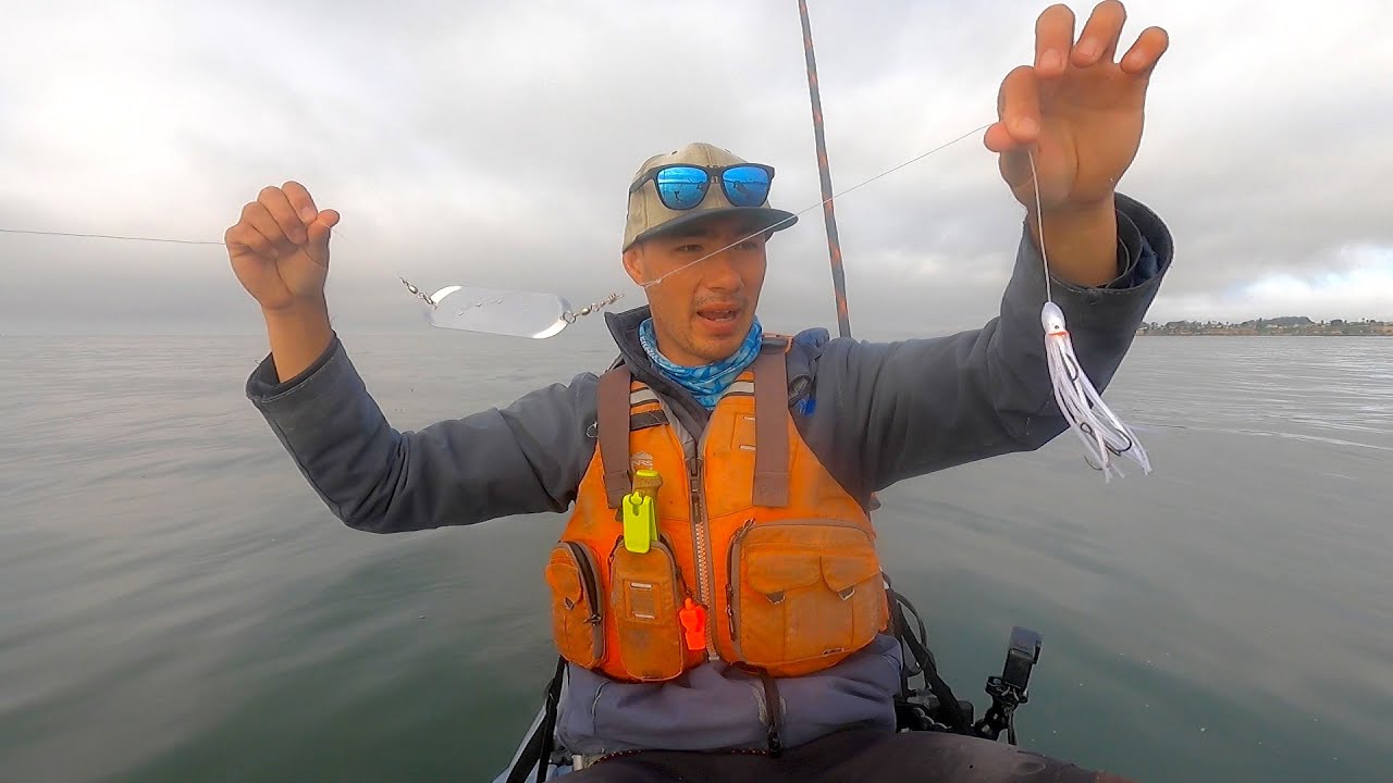 How to Troll for California Halibut with a Bounce Ball Setup - YouTube