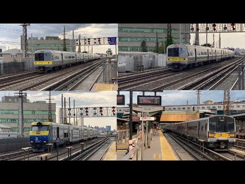 Long Island Rail Road: High Speed M3, M7, M9, DE30AC & DM30AC trains in Queens - YouTube