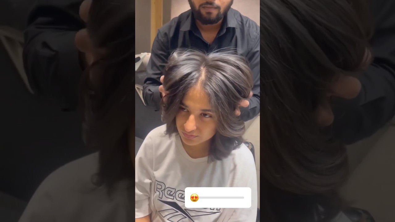 hair cut for girls/Amar hairstylist #follow #hair #reels #hairextension ...