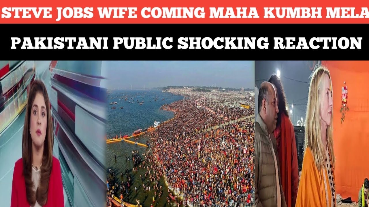 steve jobs wife coming maha kumbh mala pakistani public shocking ...