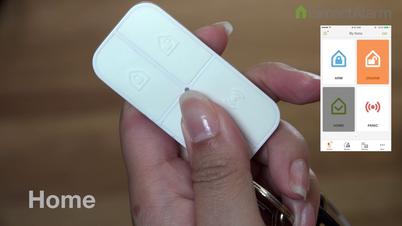 iSmartAlarm Remote Tag - YouTube