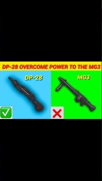 DP 28 vs MG3 #bgmi #shortvideo - YouTube