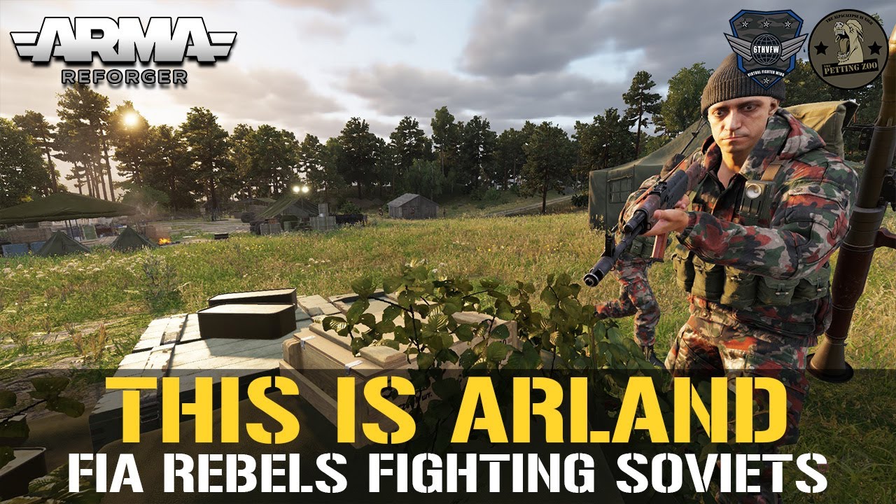 [ARMA REFORGER] FIA Rebels fighting the Soviets - #ThisIsArland - YouTube