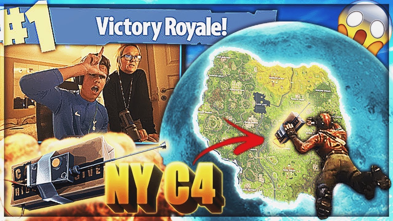 NY C4 EXPLOSIVE I FORTNITE! - Solo Fortnite Win - YouTube