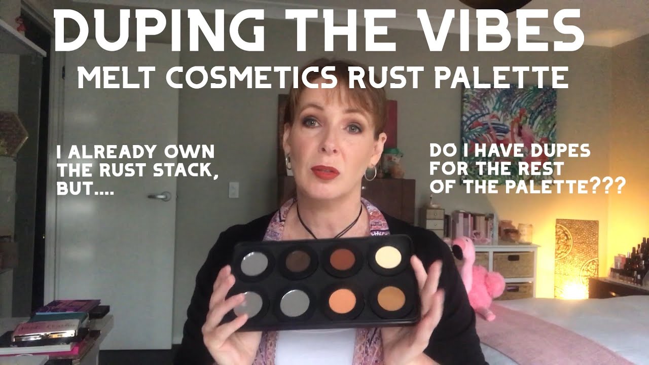 Duping The Vibes - Melt Cosmetics Rust Palette | Pt 1 - YouTube