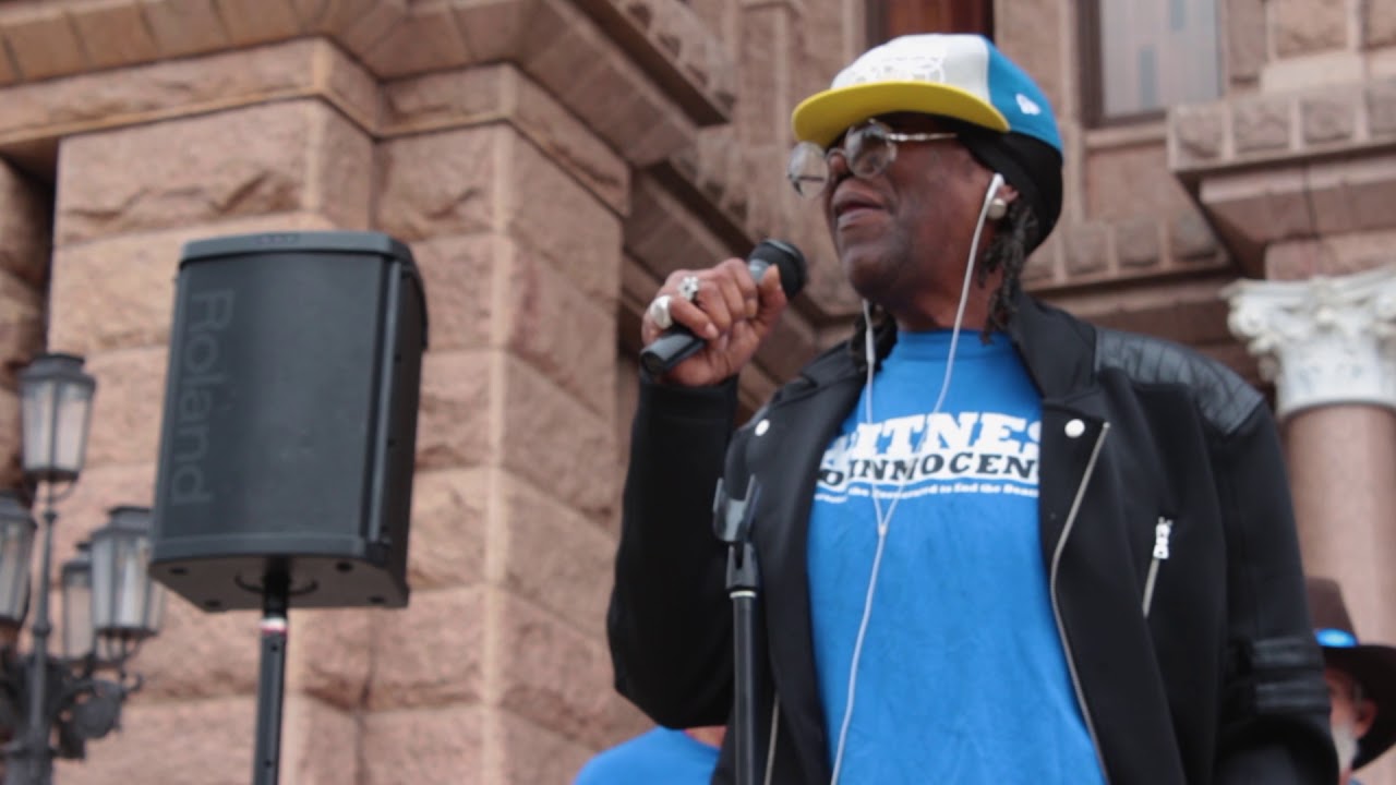 Derrick Jamison at the 19th Annual March to Abolish the Death Penalty ...