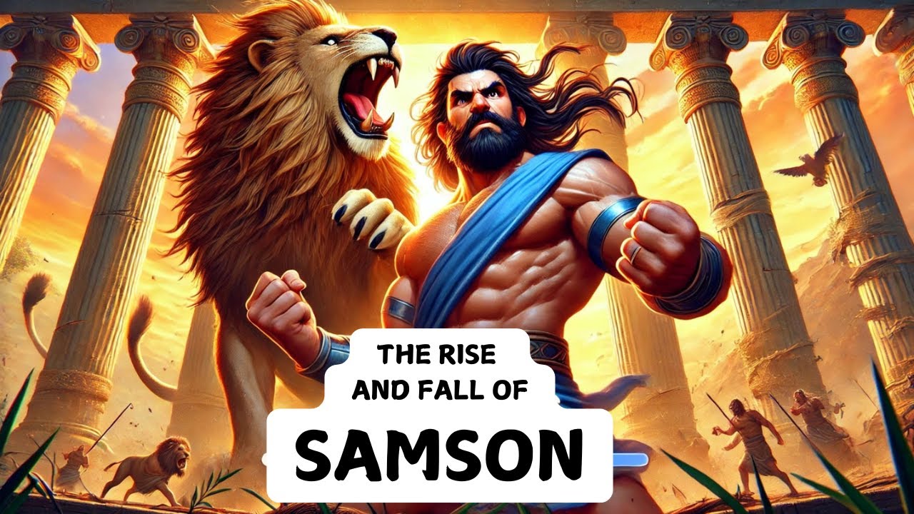 SAMSON - PART 1/ ANIMATED BIBLE STORY - YouTube