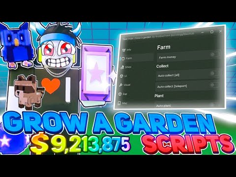 Grow A Garden Script Gui's [DUPE, AUTO FARM, AUTO EVENT, AUTO SELL ...