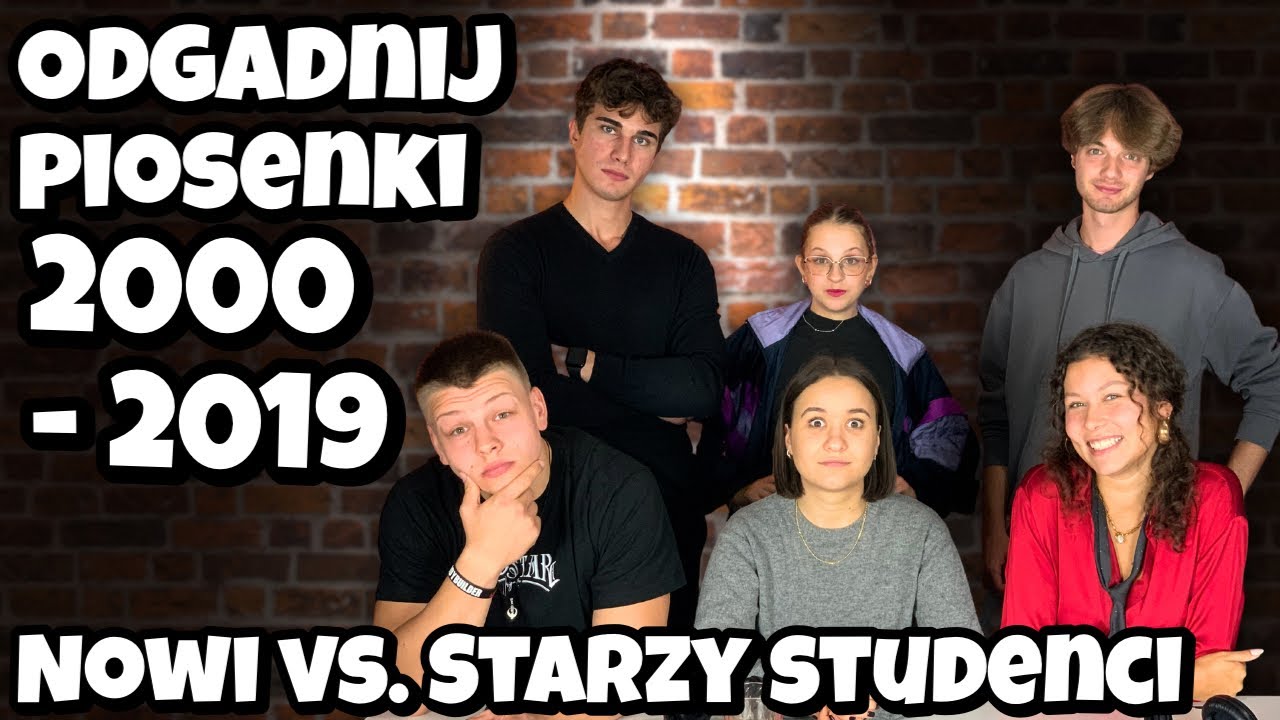 Poczuj się staro razem ze mną: Odgadnij piosenki 2000 - 2019 Nowi vs ...