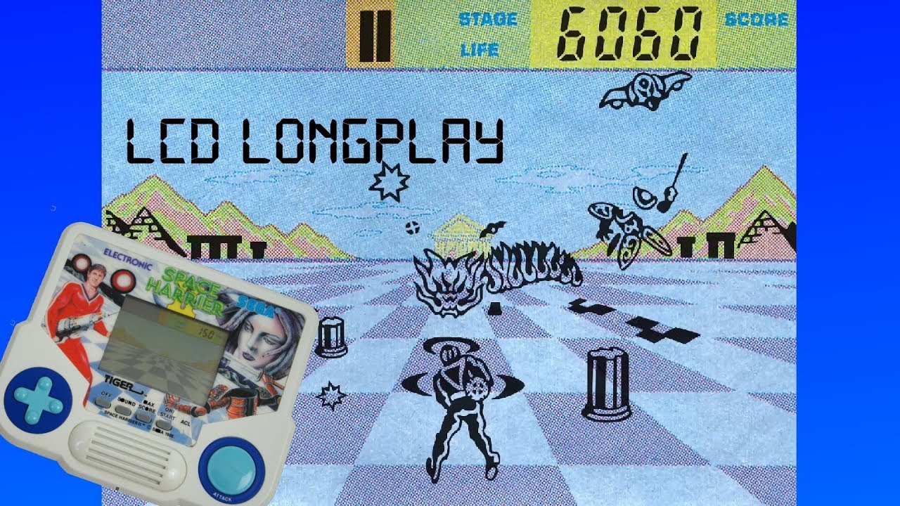 LCD Longplay - Space Harrier II (Tiger Electronics 1990) - YouTube