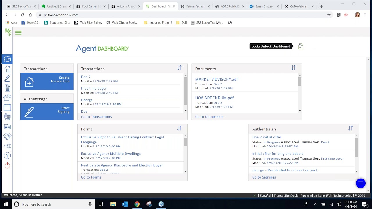 Virtual Transaction Desk Training with Susan Herber and Veronica Hanna ...