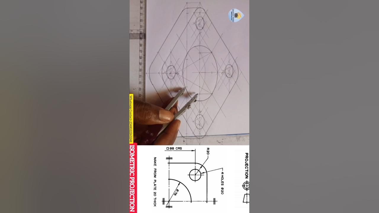 iSoMeTrIc CiRcLeS, cUrVeS aNd ArCs In 3 - DiMeNsIoN oF a MaChInE cOmPoNeNt WiTh FiLlEt. - YouTube