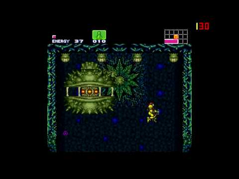 Super Metroid - Plant Boss - YouTube